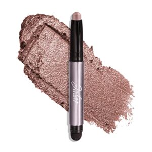 julep eyeshadow 101 crème to powder waterproof eyeshadow stick, mink mauve metallic