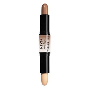 nyx professional makeup wonder stick, highlight & contour – light