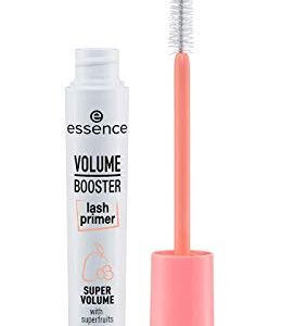 essence | Volume Booster Lash Primer Mascara | Infused with Mango Butter and Acai Oil for Nurtured Lashes | Conditioning Mascara Primer | White | Vegan | Paraben & Cruelty Free (Pack of 1)