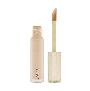 jouer essential high coverage liquid concealer – soft matte finish – 25 shades – healthy ingredients – paraben, gluten & cruelty free – vegan friendly,amber- dark skin with golden undertones