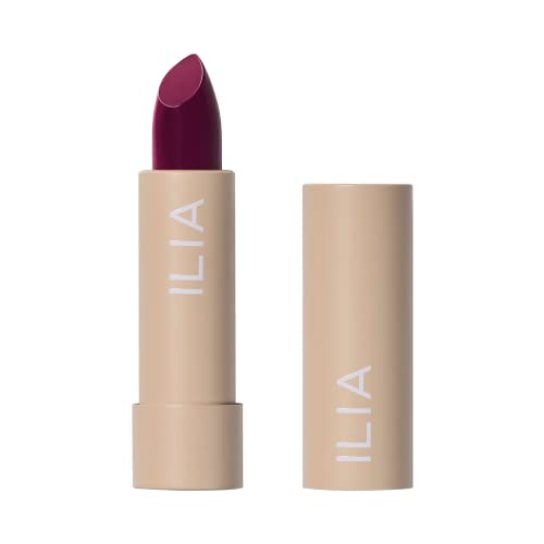 ILIA - Color Block Lipstick | Non-Toxic, Vegan, Cruelty-Free, Clean Makeup (Ultra Violet (Violet With Cool Undertones))