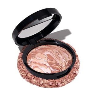 laura geller new york baked bronze-n-brighten bronzer powder – fair – natural bronze glow