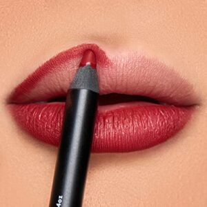 k7l deep red lip liner pencil brix