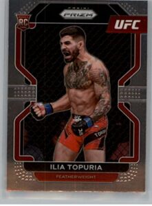 2022 panini prizm ufc #115 ilia topuria rc rookie card official mma trading card in raw (nm or better) condition