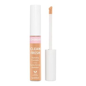 covergirl clean fresh hydrating concealer, light, 0.23 fl oz