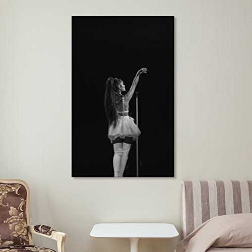 BIVEE Ariana Singer Grande 1 Art Poster 08x12inch(20x30cm) Print Canvas Poster Wall Art Decor Print Picture Paintings for Living Room Bedroom Decoration