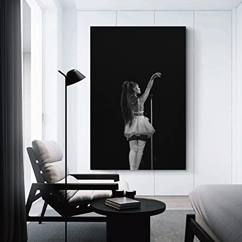 BIVEE Ariana Singer Grande 1 Art Poster 08x12inch(20x30cm) Print Canvas Poster Wall Art Decor Print Picture Paintings for Living Room Bedroom Decoration