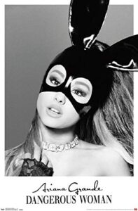 trends international ariana grande – dangerous wall poster, 14.725″ x 22.375″, premium unframed version