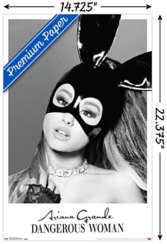 Trends International Ariana Grande - Dangerous Wall Poster, 14.725" x 22.375", Premium Unframed Version