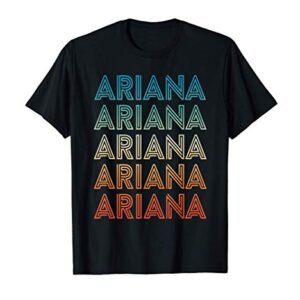 Ariana Name, Ariana Retro T-Shirt