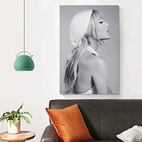 QIGUTRNG Ariana Star Singer Grande Poster Art Picture Print Modern Family Bedroom Decor Posters 11.81x7.87inch(20x30cm)