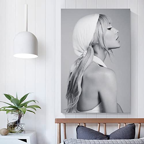 QIGUTRNG Ariana Star Singer Grande Poster Art Picture Print Modern Family Bedroom Decor Posters 11.81x7.87inch(20x30cm)