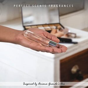 Perfect Scents Fragrances | Inspired by Ariana Grande's Ari | Rollerball | Women’s Eau de Toilette | Vegan, Paraben Free, Phthalate Free | Never Tested on Animals | 0.34 Fl Oz