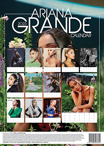 ARIANA GRANDE CALENDAR 2023