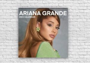 2023 ariana calendar gr%an celebrity wall calendar 2023 calendars gift for daughter