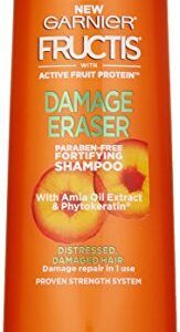 Garnier Fructis Damage Eraser Shampoo, Distressed, Damaged Hair, 12.5 fl. oz.