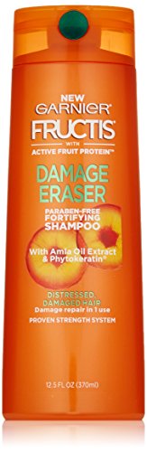 Garnier Fructis Damage Eraser Shampoo, Distressed, Damaged Hair, 12.5 fl. oz.