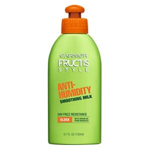 garnier fructis style anti-humidity smoothing milk 5.10 oz (pack of 3)