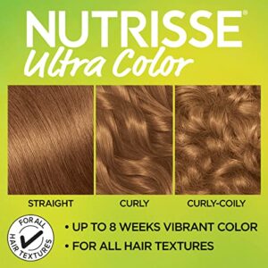 Garnier Hair Color Nutrisse Ultra Color Nourishing Creme, B3 Golden Brown (Spiced Rum) Permanent Hair Dye, 1 Count (Packaging May Vary)