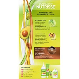 Garnier Hair Color Nutrisse Ultra Color Nourishing Creme, B3 Golden Brown (Spiced Rum) Permanent Hair Dye, 1 Count (Packaging May Vary)