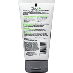 Garnier SkinActive Men's Pore Purifying Charcoal Face Wash & Mask, 5 fl. oz.