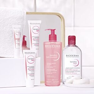 Bioderma Sensibio H2O Soothing Micellar Cleansing Water and Makeup Removing Solution for Sensitive Skin, Face and Eyes