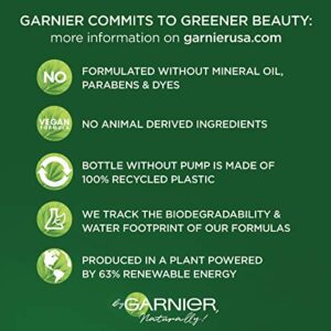 Garnier SkinActive Green Labs Brightening Gel Washable Cleanser with Vitamin C and for Dull and Uneven Skin 4.4 Packaging May Vary, Pinea-C, Pineapple, 13.2 Fl Oz