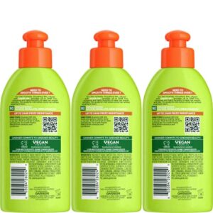 Garnier Fructis Style Anti-Humidity Smoothing Milk for Frizzy Hair, 5.2 Ounce Bottle, 3 Count