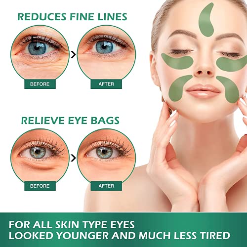 VANELC Eye Mask,Under Eye Patches with Collagen Seaweed,Eye Gel Treatment Masks For Dark Circles , Under Eye Bags Treatment, Natural Eye Masks for Puffy Eyes, Under eye Dark Circles,Anti-Wrinkle