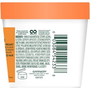 Garnier Fructis Damage Repairing Treat 1 Minute Hair Mask with Papaya Extract for Shine and Scalp Health, 3.4 Fl Oz (Pack of 1)