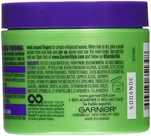 Garnier Fructis Style Curl Stretch Loosening Pudding, 4 Ounce Jar, For Naturally Curly Hair