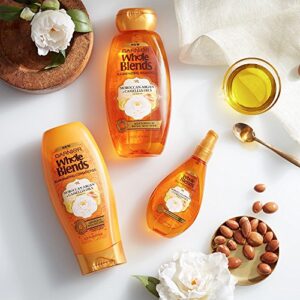 Garnier Whole Blends Shampoo with Moroccan Argan & Camellia Oils Extracts, 12.5 fl. oz.