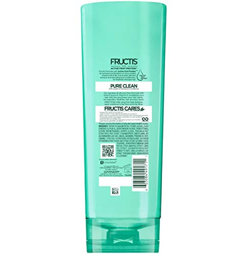 Garnier Hair Care Fructis Pure Clean Conditioner, 12 Fluid Ounce