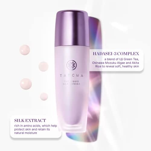 Tatcha Liquid Silk Canvas: Weightless Oil-Free Liquid Silk Face Primer, 30 ml | 1 oz