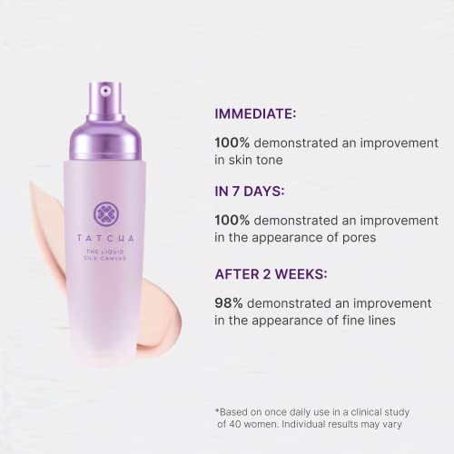 Tatcha Liquid Silk Canvas: Weightless Oil-Free Liquid Silk Face Primer, 30 ml | 1 oz