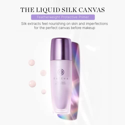 Tatcha Liquid Silk Canvas: Weightless Oil-Free Liquid Silk Face Primer, 30 ml | 1 oz