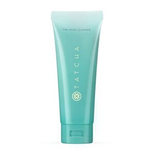 tatcha the deep cleanse | deep, gentle exfoliating cleanser, lifts dirt, minimizes excess oil & unclogs & tightens pores | 5 oz