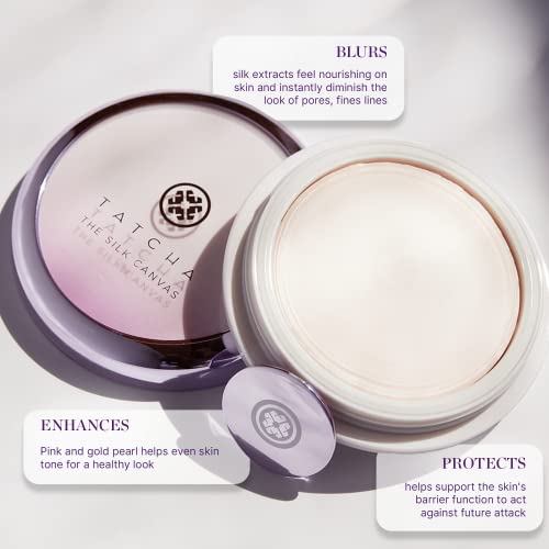 TATCHA The Silk Powder | Protective Setting Powder | Helps Makeup Last Longer, Blurs Pores & Provides a Translucent, Soft-Radiant Finish | 0.7 oz