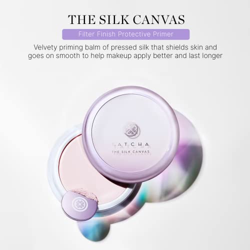 TATCHA The Silk Powder | Protective Setting Powder | Helps Makeup Last Longer, Blurs Pores & Provides a Translucent, Soft-Radiant Finish | 0.7 oz