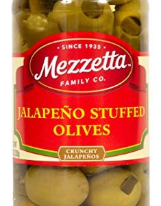 Mezzetta Stuffed Olives, Jalapeno, 10 Ounce