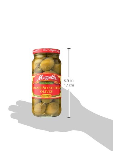 Mezzetta Stuffed Olives, Jalapeno, 10 Ounce