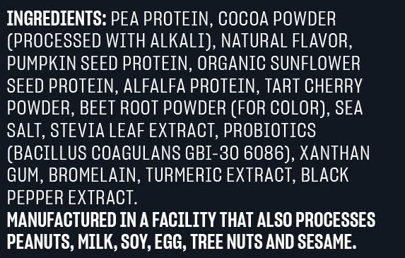 Vega Sport Premium Vegan Protein Powder Chocolate (19 Servings) 30g Protein, 5g BCAAs, Low Carb, Keto, Dairy/ Gluten Free, Non GMO, Pea Protein for Women & Men, 1.8 lbs (Packaging May Vary)