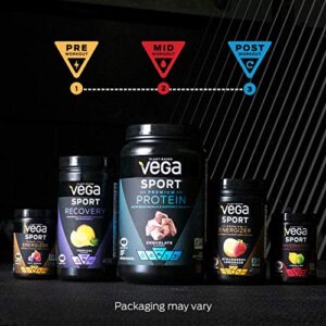 Vega Sport Premium Vegan Protein Powder Vanilla (20 Servings) 30g Protein, 5g BCAAs, Low Carb, Keto, Dairy/Gluten Free, Non GMO, Pea Protein for Women & Men, 1.8 lbs (Packaging May Vary)