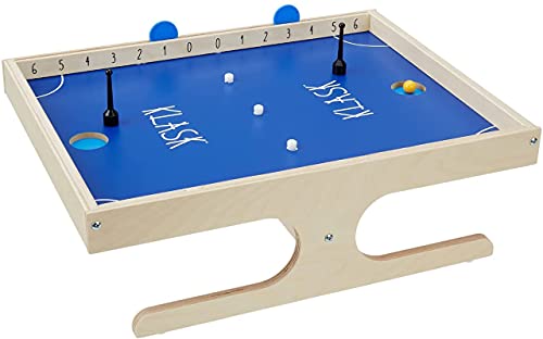 KLASK: The Magnetic Award-Winning Party Game of Skill - for Kids and Adults of All Ages That’s Half Foosball, Half Air Hockey