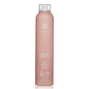 onesta hair care plant based refresh dry shampoo for hair, 7 ounce spray