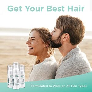 Hair Loss Leave-In Daily Foam | DHT Fighting Vegan Formula for Thinning Hair Developed by Dermatologists | Experience Healthier, Fuller & Thicker Looking Hair – Shapiro MD | 1-Month Supply