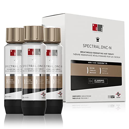 Spectral.DNC-N Leave In Serum to Support Hair Growth by DS Laboratories - Minoxidil Alternative for Men and Women, Experience Fuller, Thicker Hair, Water Based Formula 90 Day Supply (2 fl oz)