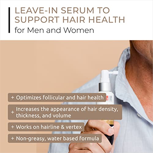 Spectral.DNC-N Leave In Serum to Support Hair Growth by DS Laboratories - Minoxidil Alternative for Men and Women, Experience Fuller, Thicker Hair, Water Based Formula 90 Day Supply (2 fl oz)