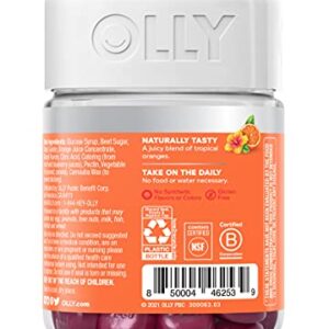 OLLY Heavenly Hair Gummies, Supports Strong Healthy Hair Growth, Keratin, Biotin, Amla, Grapefruit Flavor, 30 Day Supply - 60 Count