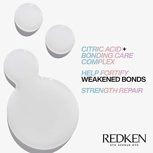 Redken Bonding Shampoo for Damaged Hair Repair | Acidic Bonding Concentrate | For All Hair Types